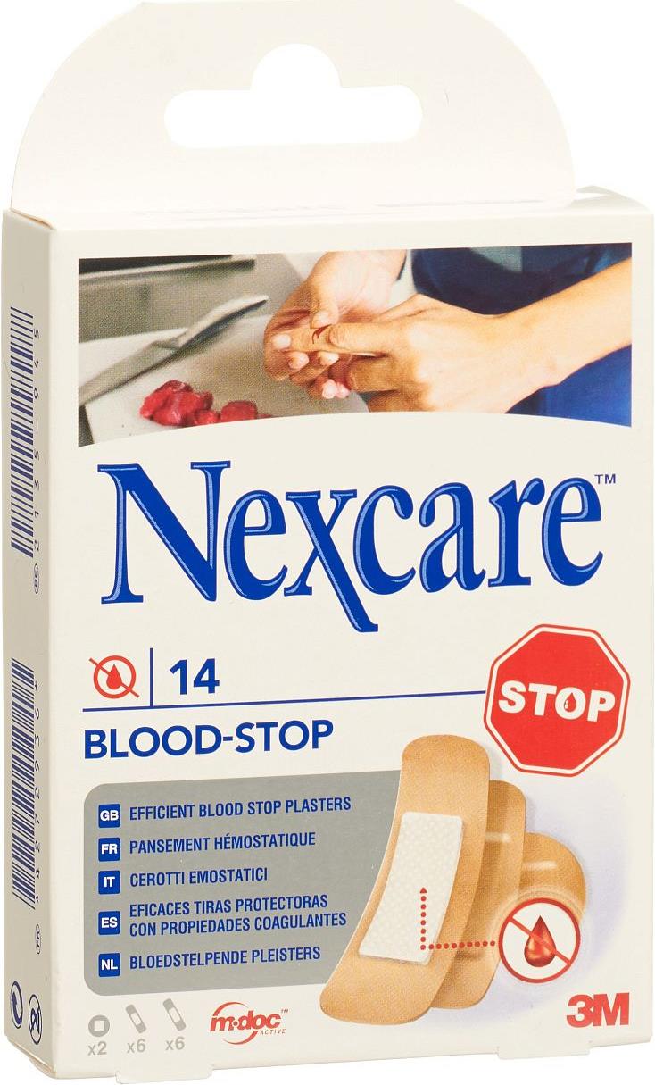 Nexcare Blood Stop haemostatic plasters (14 x) - buy at Galaxus