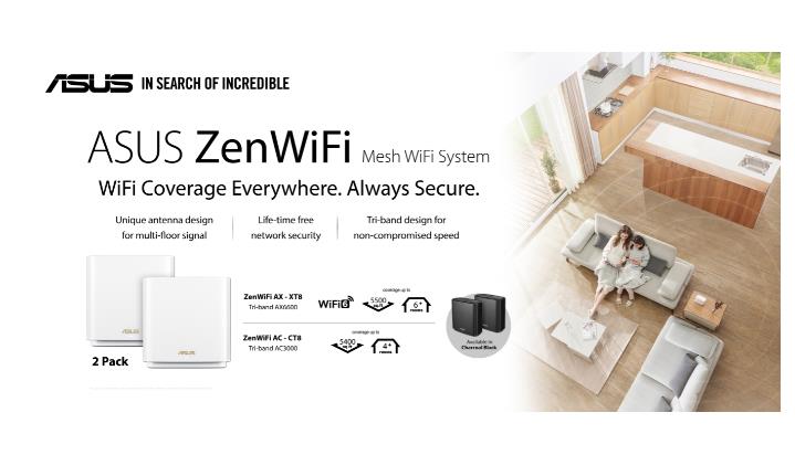 ASUS ZenWiFi XT8 WiFi 6 AX6600 (2 Pack) - kaufen bei Digitec
