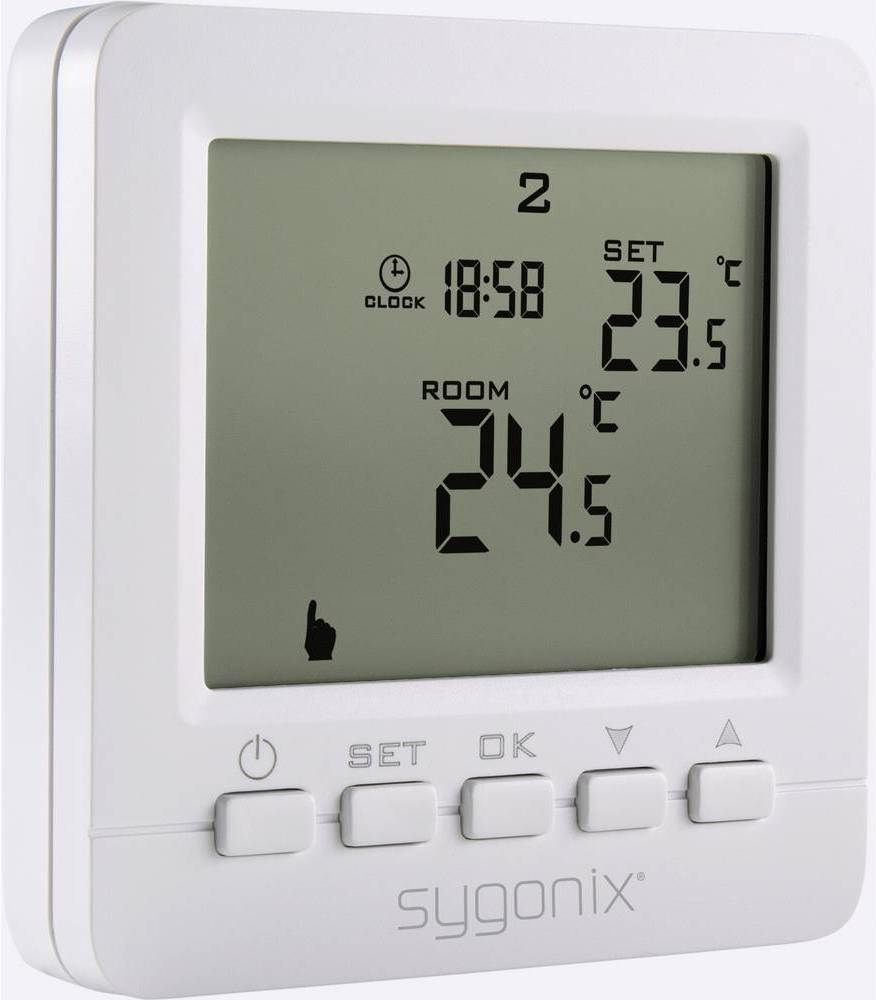 Sygonix Thermostat d'ambiance Thermostat de chauffage programmable ...