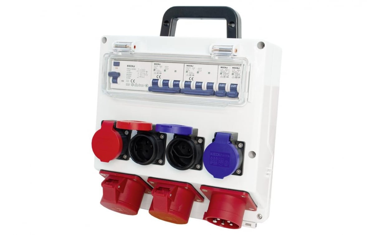 Steffen Site power distributor (CEE 16/5, CEE 16/5, Type 23, Type 25 ...