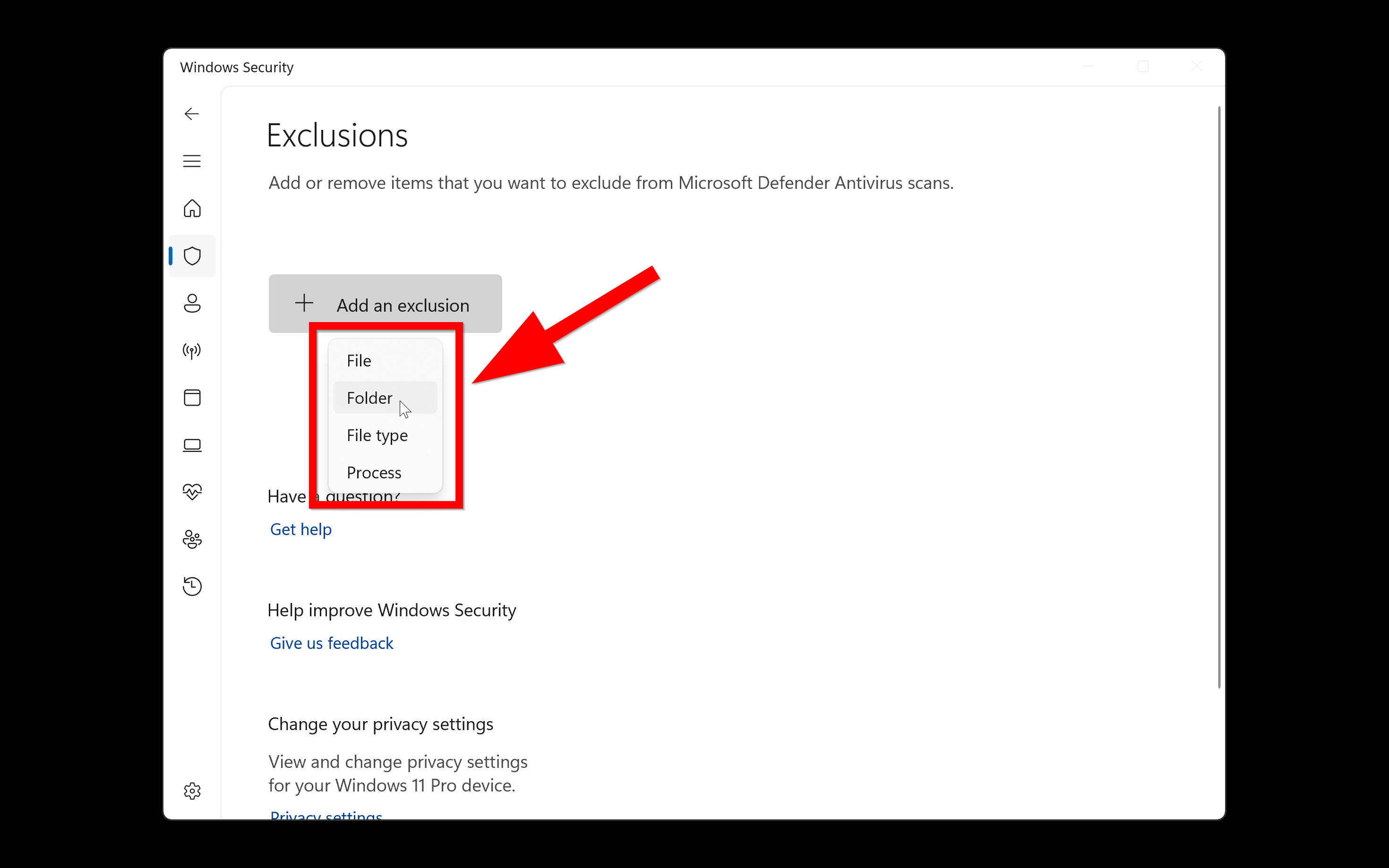 Windows tip: how to disable virus protection for specific files ...