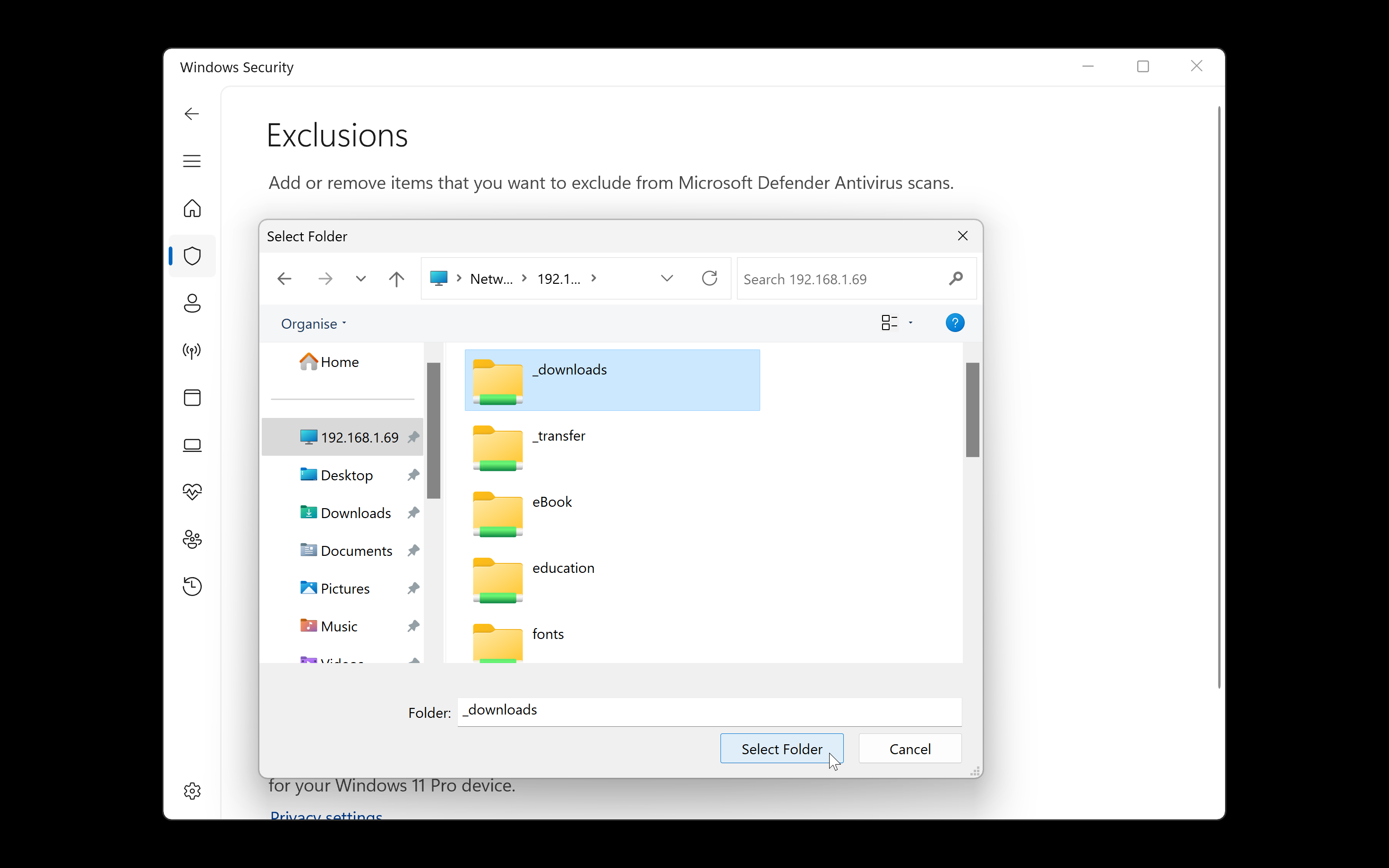 Windows tip: how to disable virus protection for specific files ...