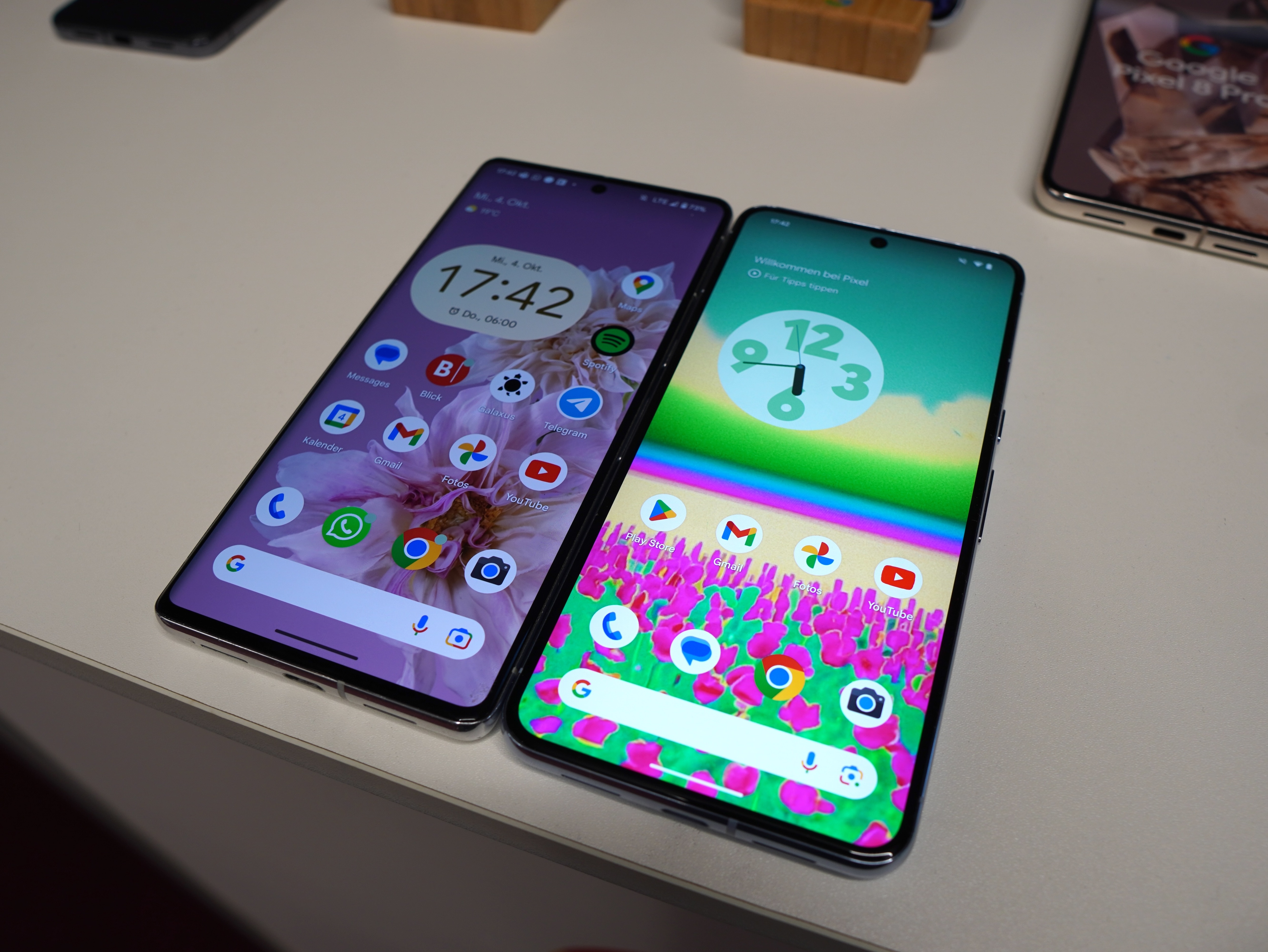 Google Pixel 8 und 8 Pro im ersten Hands-on - digitec