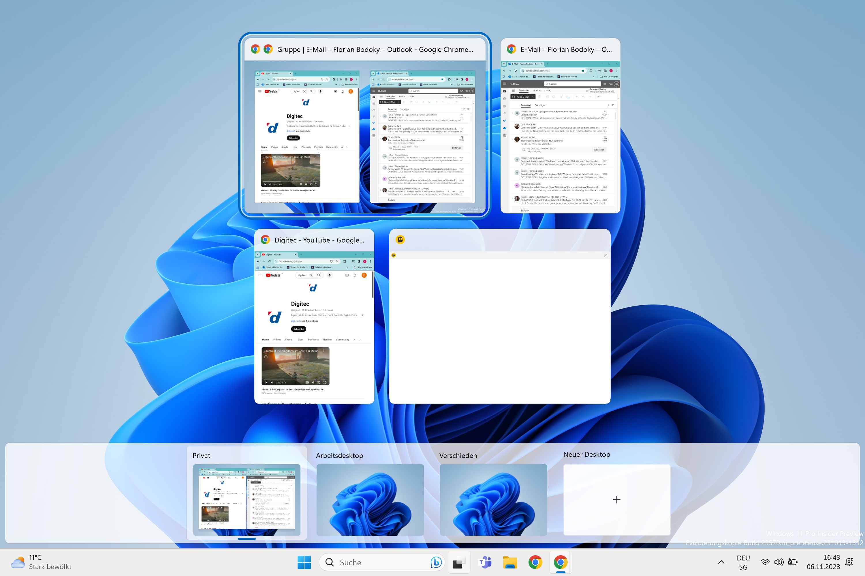 Windows 11: So kannst du mehrere Desktops erstellen - Galaxus