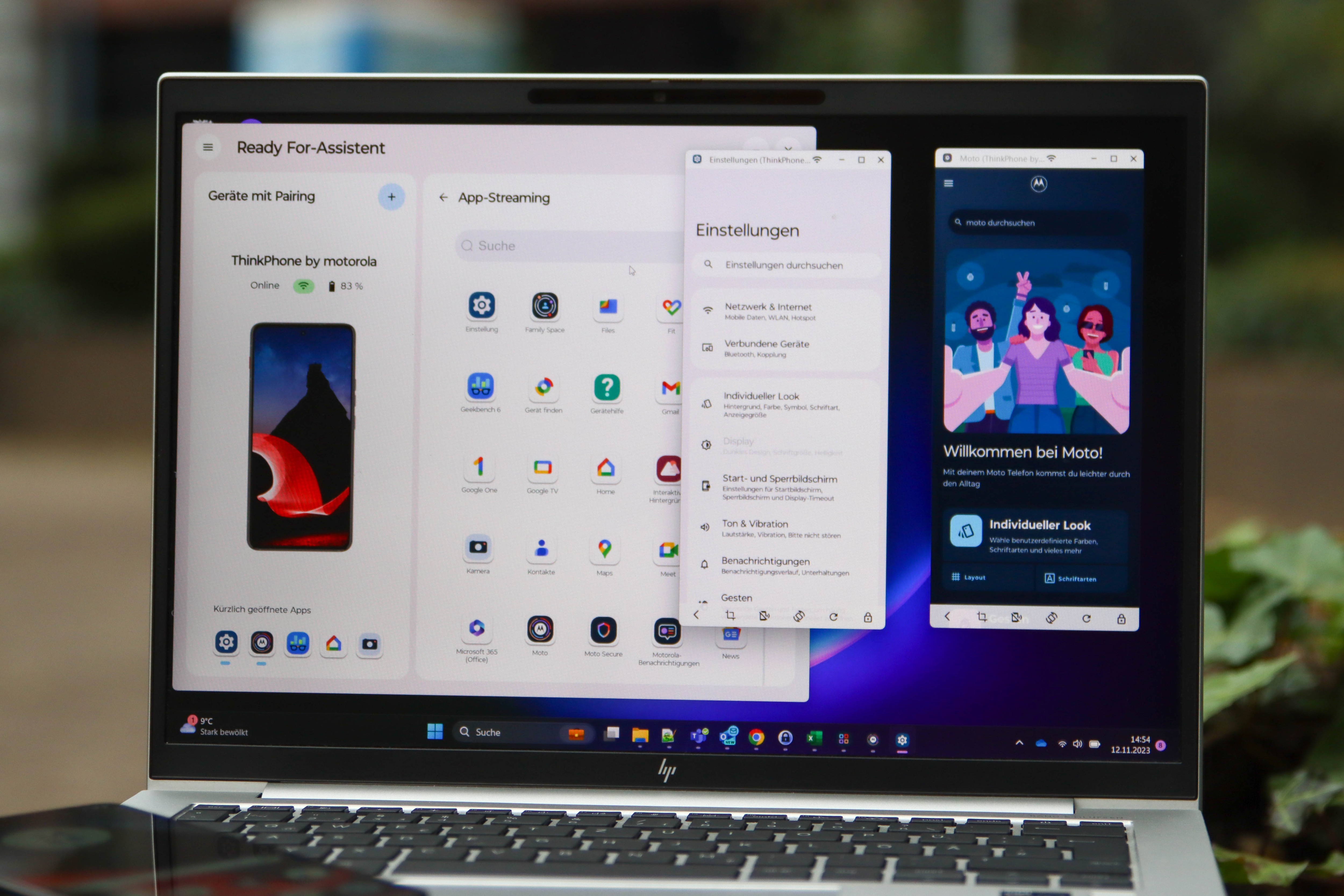 «Ready for»: So verbindet Motorola Smartphones mit Windows-PCs - digitec