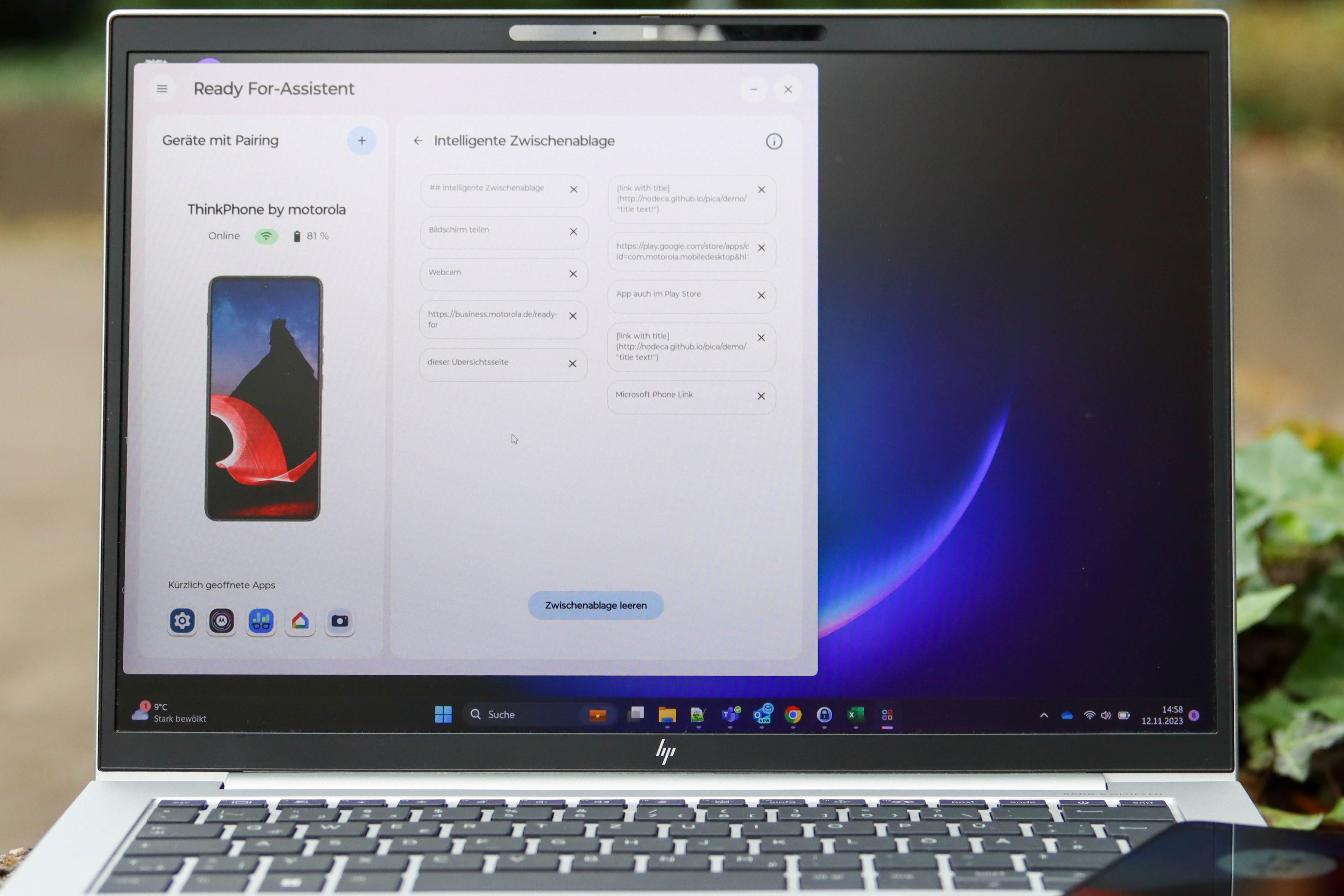 «Ready for»: So verbindet Motorola Smartphones mit Windows-PCs - Galaxus