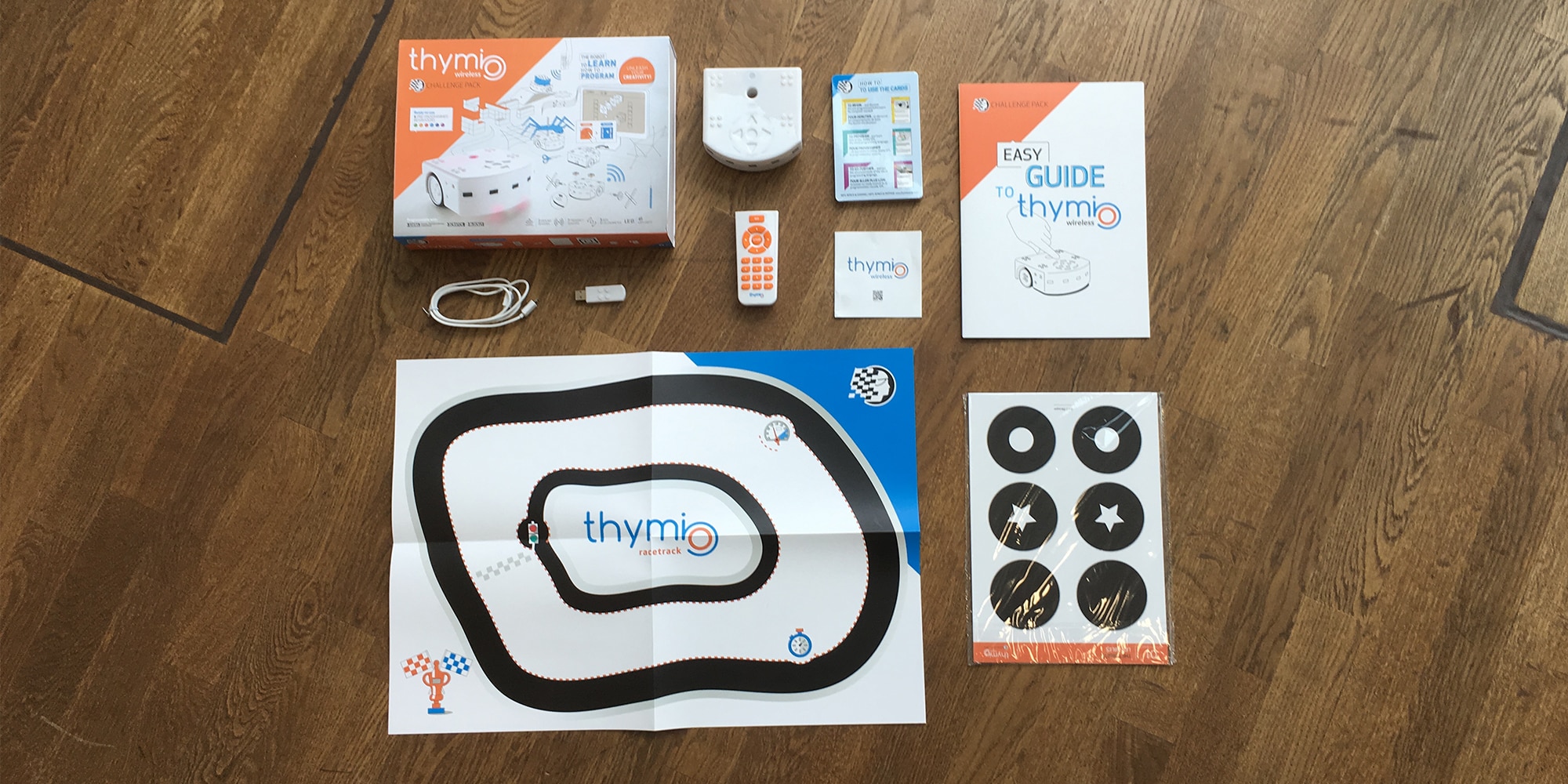 Thymio Challenge Pack: Da steckt wohl mehr als nur ein Kind in mir ...