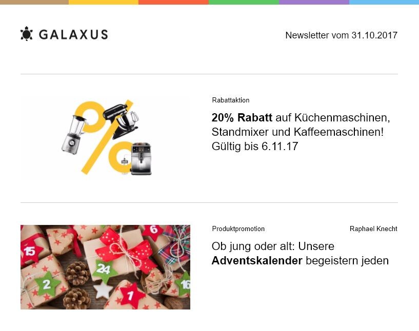 Das online Warenhaus - Galaxus