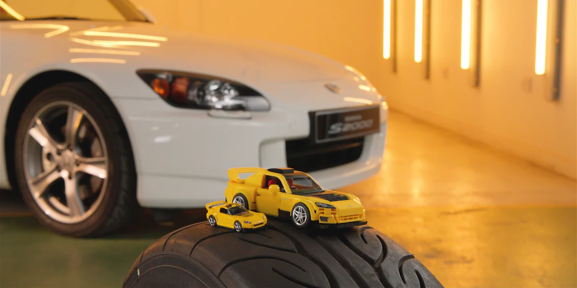 Il Mattel Brick Shop porta con sé due leggende di Honda - Galaxus