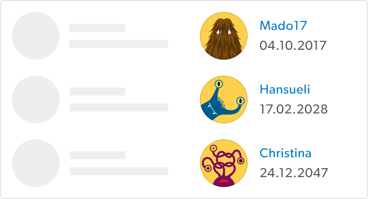 Skeleton - components - Design System - Galaxus