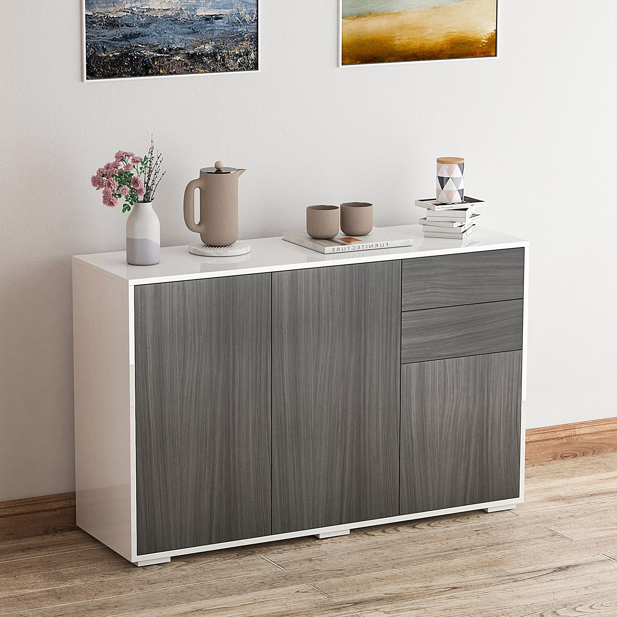 Homcom Sideboard mit Anti-Kippvorrichtung - kaufen bei Galaxus