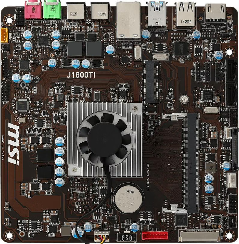 MSI J1800TI - Celeron J1800/SO-DDR3/ITX/Bulk (BGA 1170, Mini-ITX) - Digitec