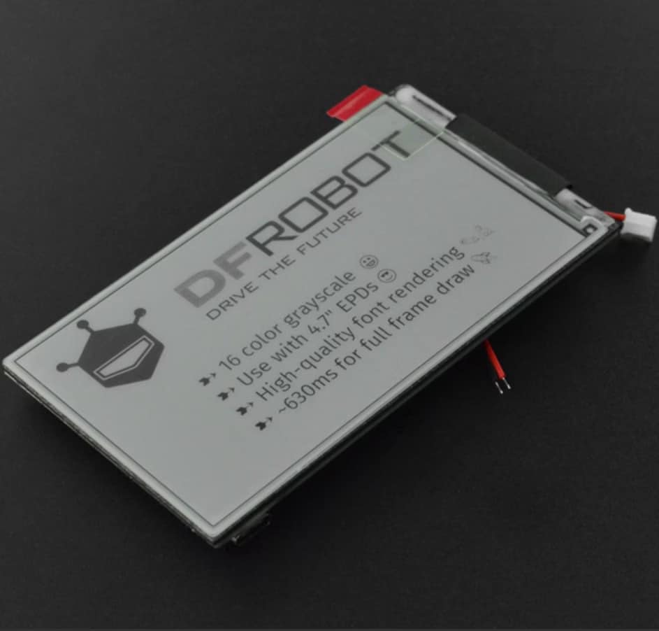 DFRobot Écran E-Ink 4.7inch 540x960 avec ESP32 - acheter sur digitec
