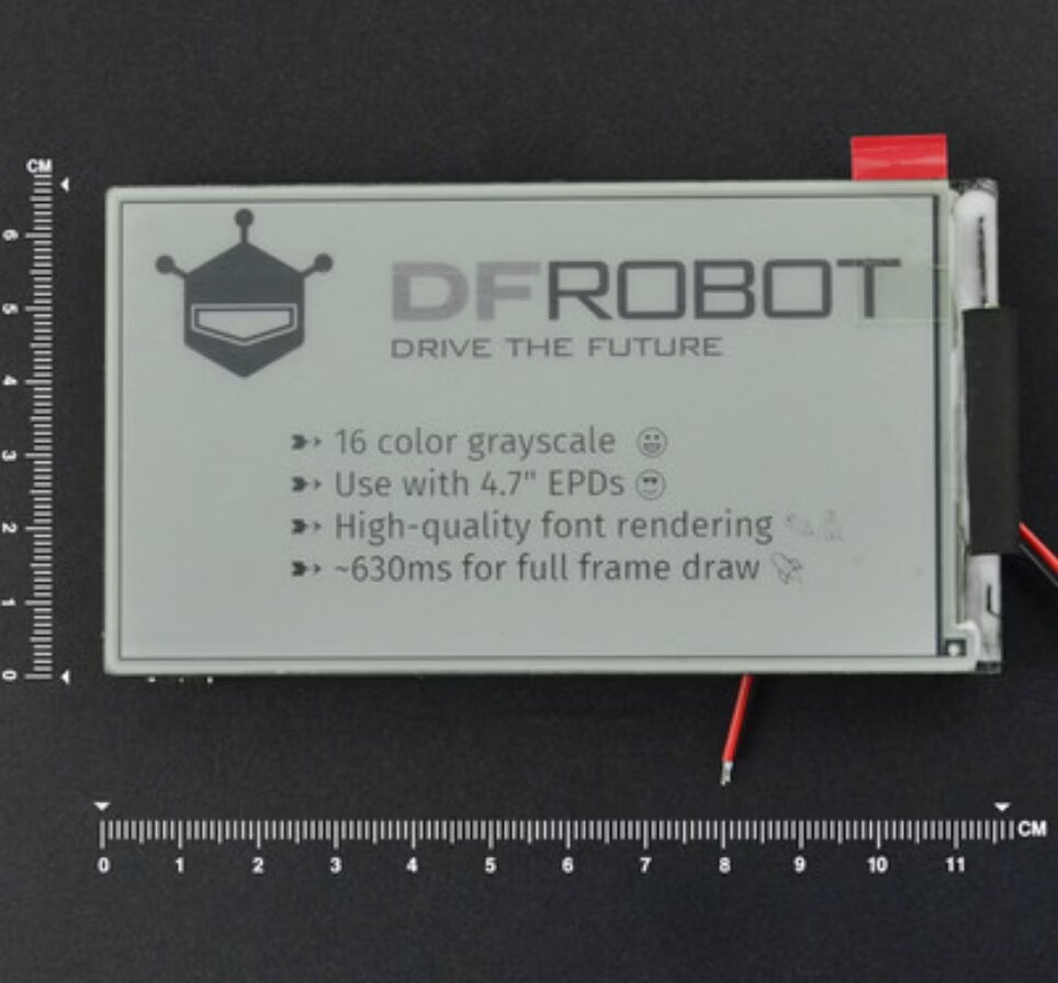 DFRobot Écran E-Ink 4.7inch 540x960 avec ESP32 - acheter sur digitec
