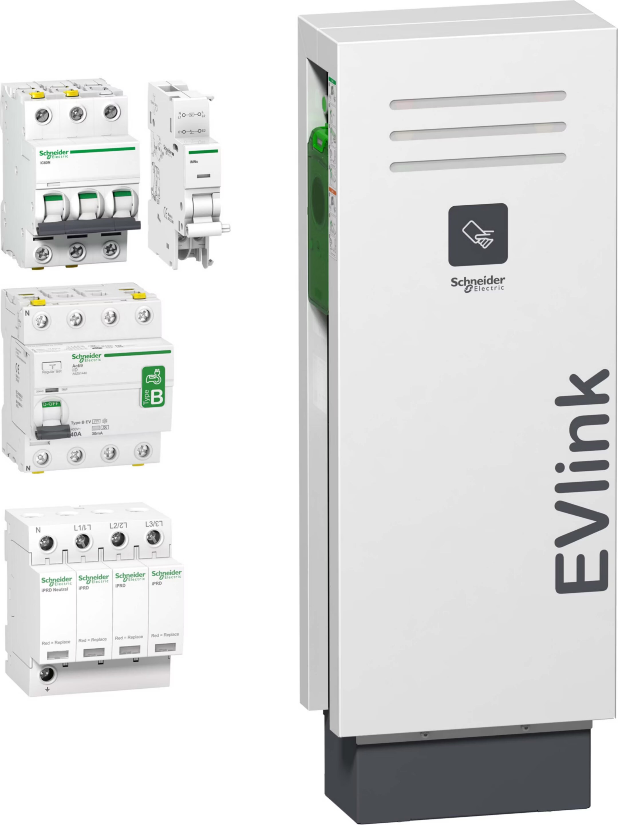 Schneider Electric EVlink Bundle KITEVF2BASICP2-Boden - Galaxus