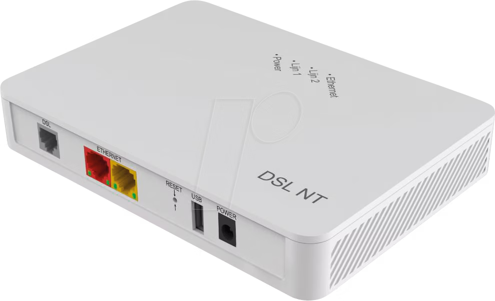 ZTE CPE High Speed VDSL2 Bonding Bridge Modem ZXHN H186 Super Vectoring ...